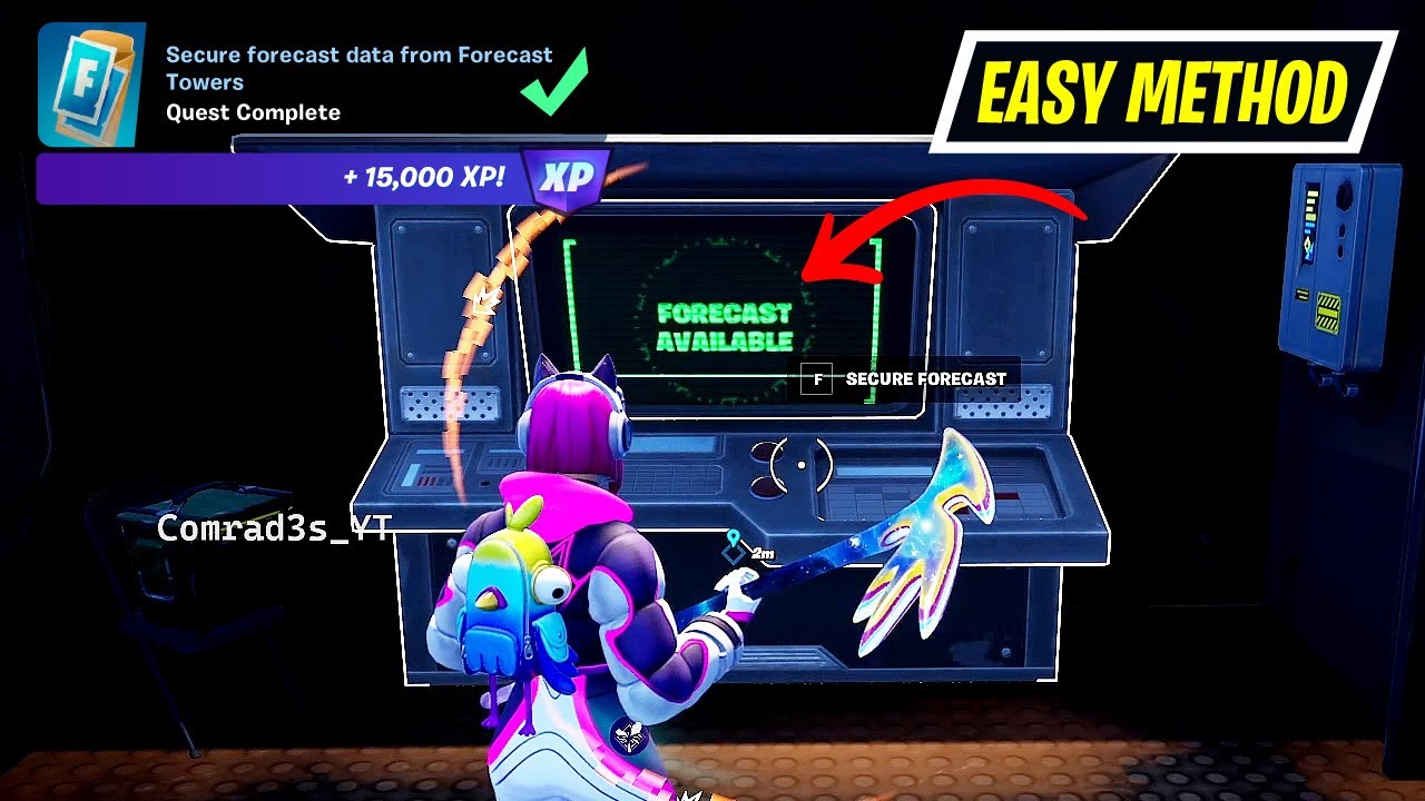 Secure forecast data from Forecast Towers Fortnite - YouTube