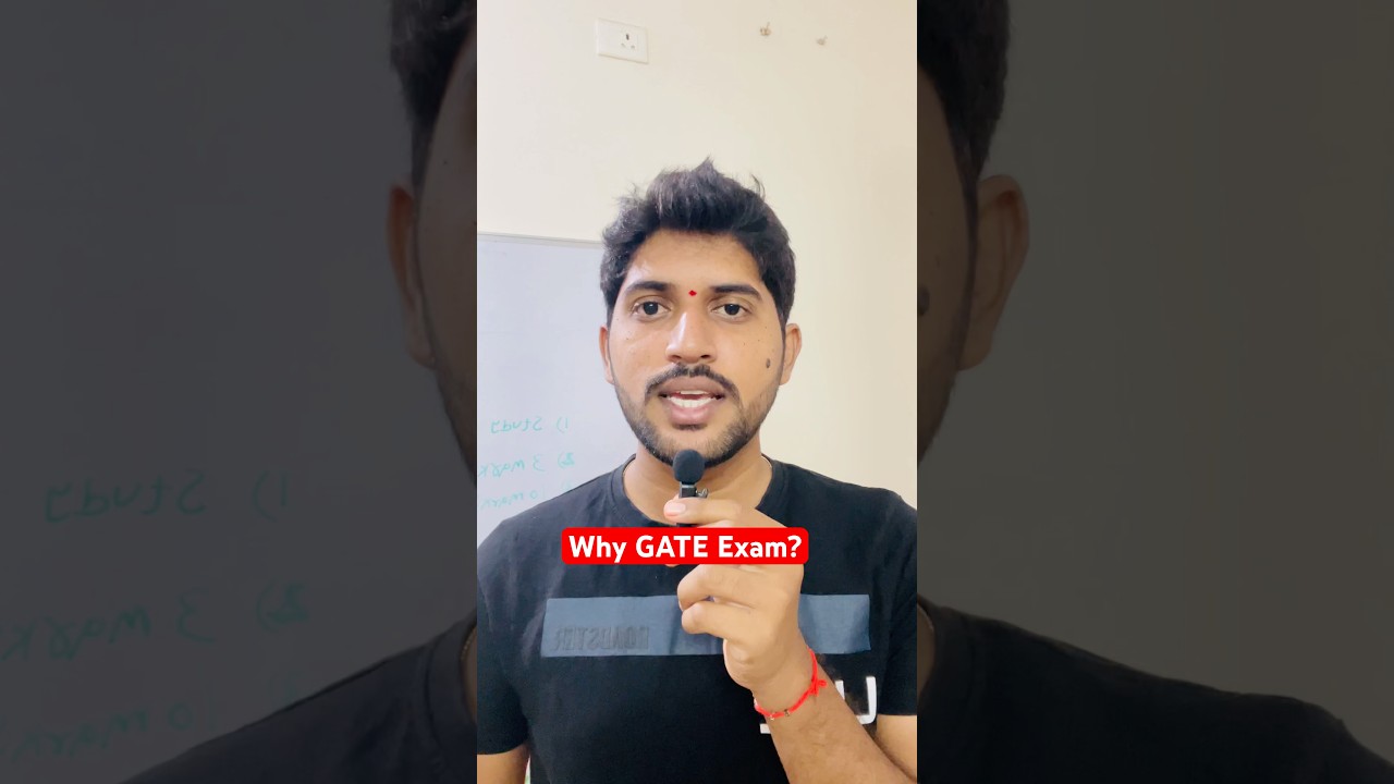 Why GATE Exam?? Reasons to write GATE Exam? #gatepreparation #gateexam ...