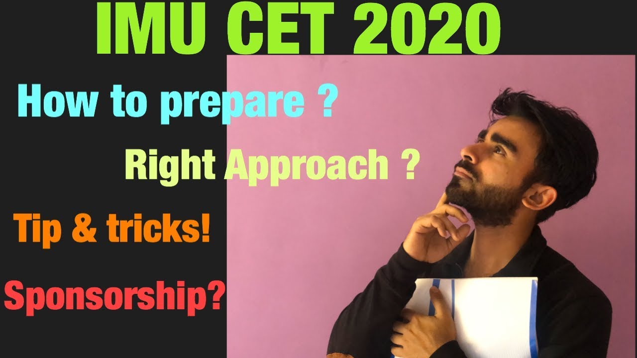 How to prepare for IMU CET 2020 | imu cet exam | eligibility | syllabus ...