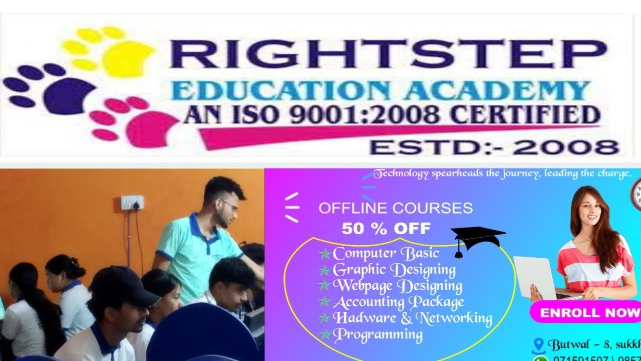 Rightstep Education Academy Butwal - YouTube