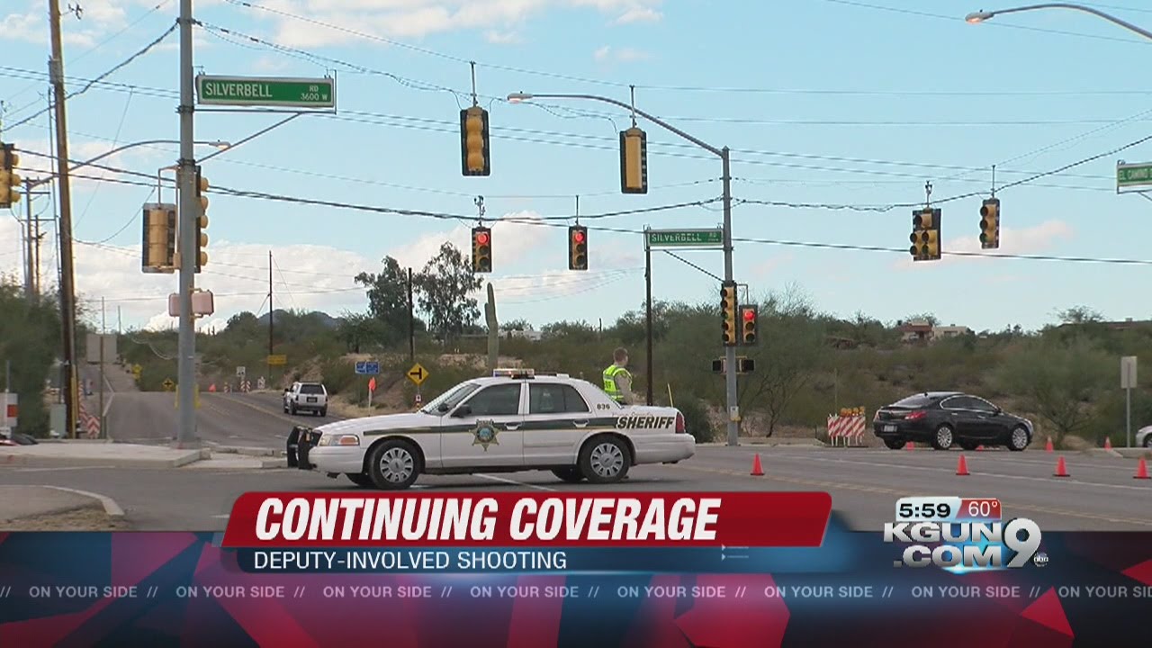 Deputy-involved shooting reported near I-10 and Ruthrauff - YouTube