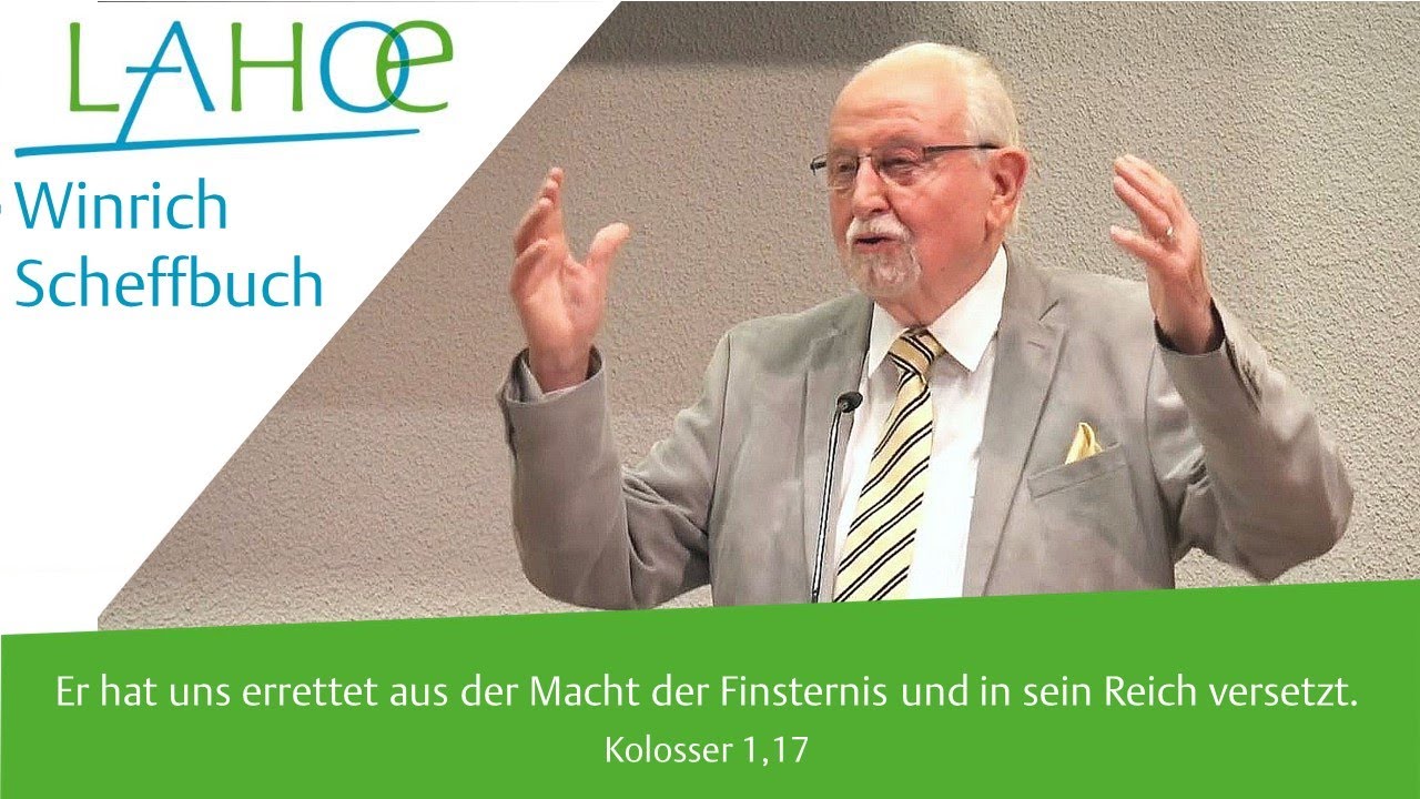 22.12.2022 Winrich Scheffbuch: Er hat uns errettet aus der Macht der ...