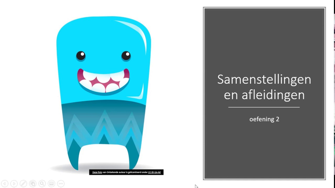 Samenstellingen en afleidingen oefening 2 - YouTube