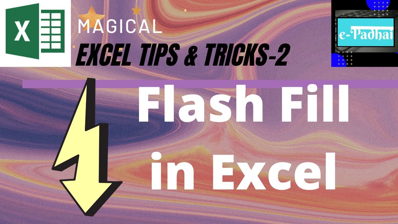 Flash Fill in Excel | Excel Tips & Tricks -2 #Shorts - YouTube