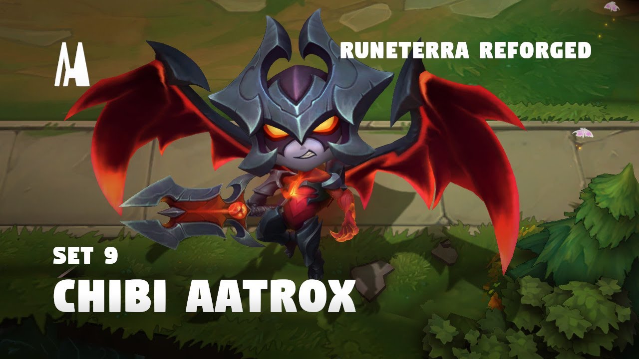 Chibi Aatrox | Boom, Emotes | TFT SET 9 - YouTube