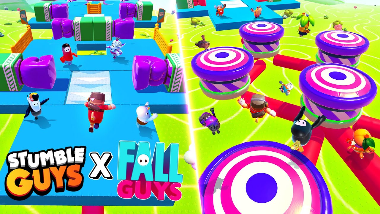 Stumble Guys Level in Fall Guys!! 🔥🔥 - Fall Guys WTF Moments #32 ...