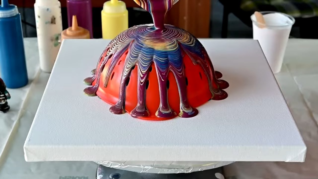 (871) 7 Best videos 2021 ~ Acrylic pouring COMPILATION ~ Satisfaying ...