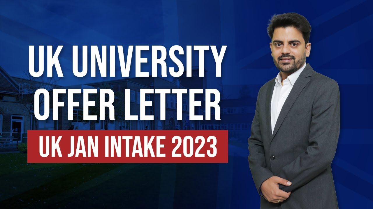 UK University Offer letter | Study in UK with Scholarships | UK Jan ...