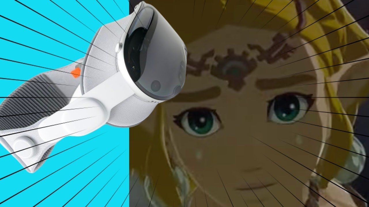 Zelda Buys An Apple Vision Pro - YouTube