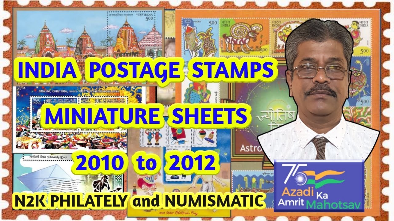 India Postage Stamps - Miniature sheets PART 2 | Narenn2k | N2K ...