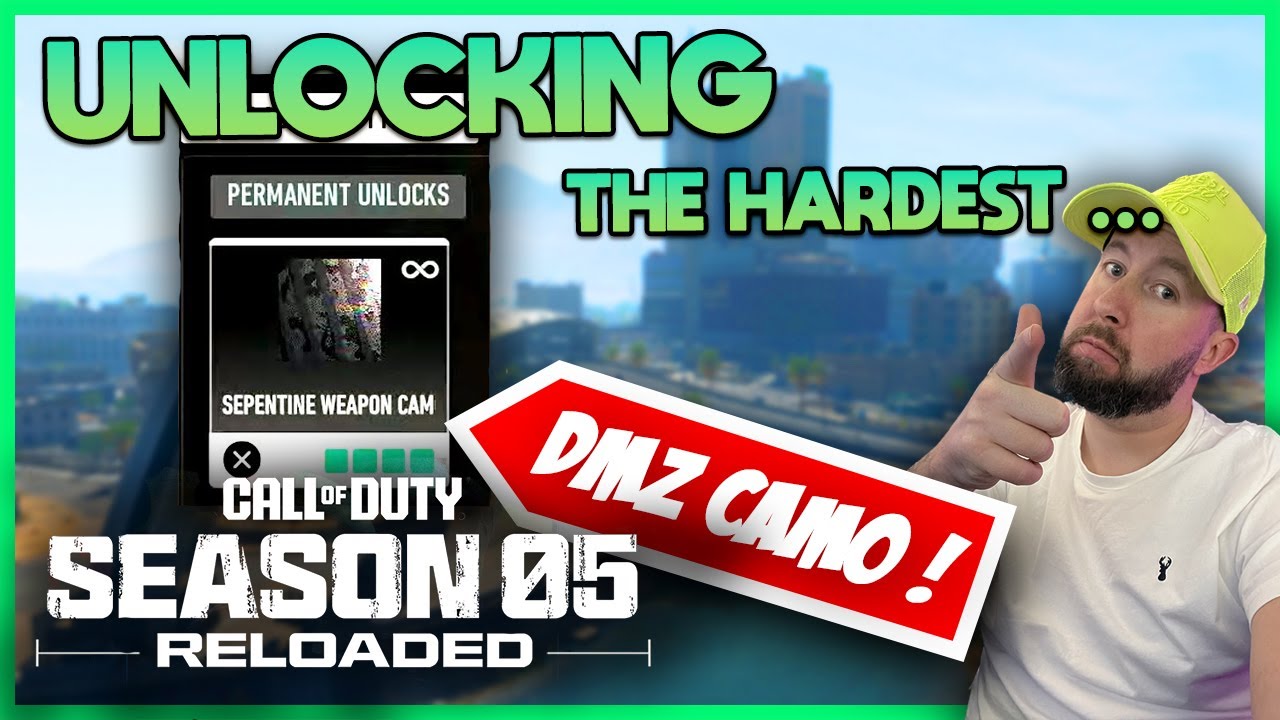 🔴DMZ MISSION GRIND AND SERPENTINE CAMO UNLOCK - LIVE !!!🔴 - YouTube