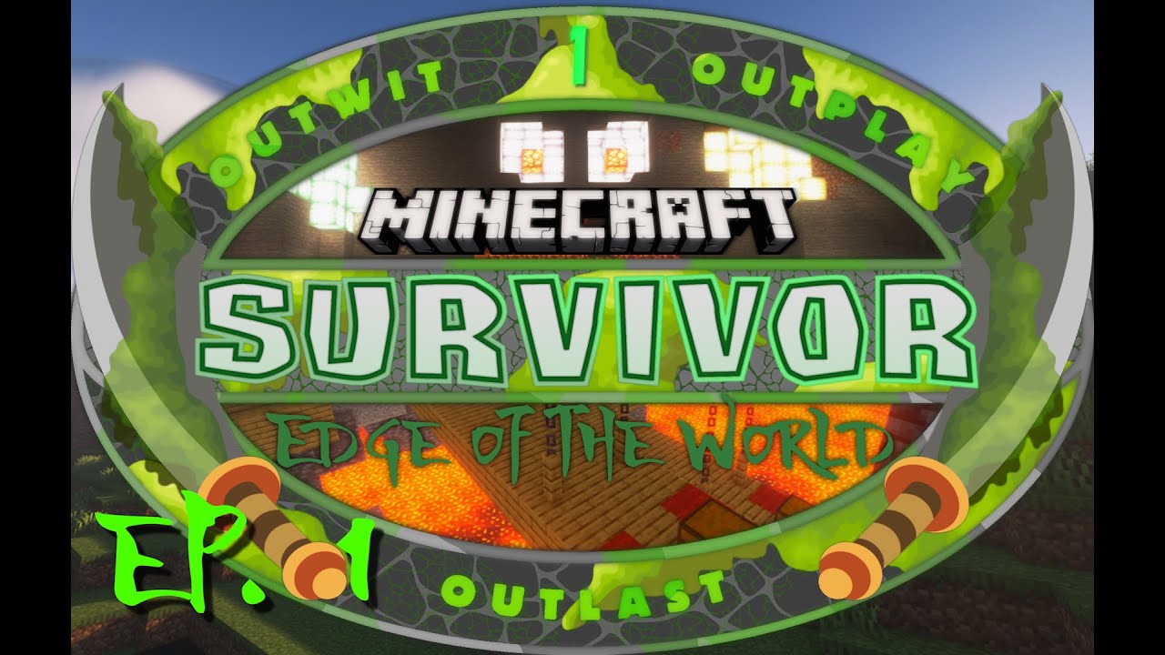 Minecraft Survivor: Edge of the World Episode 1: "I'm the king of this ...