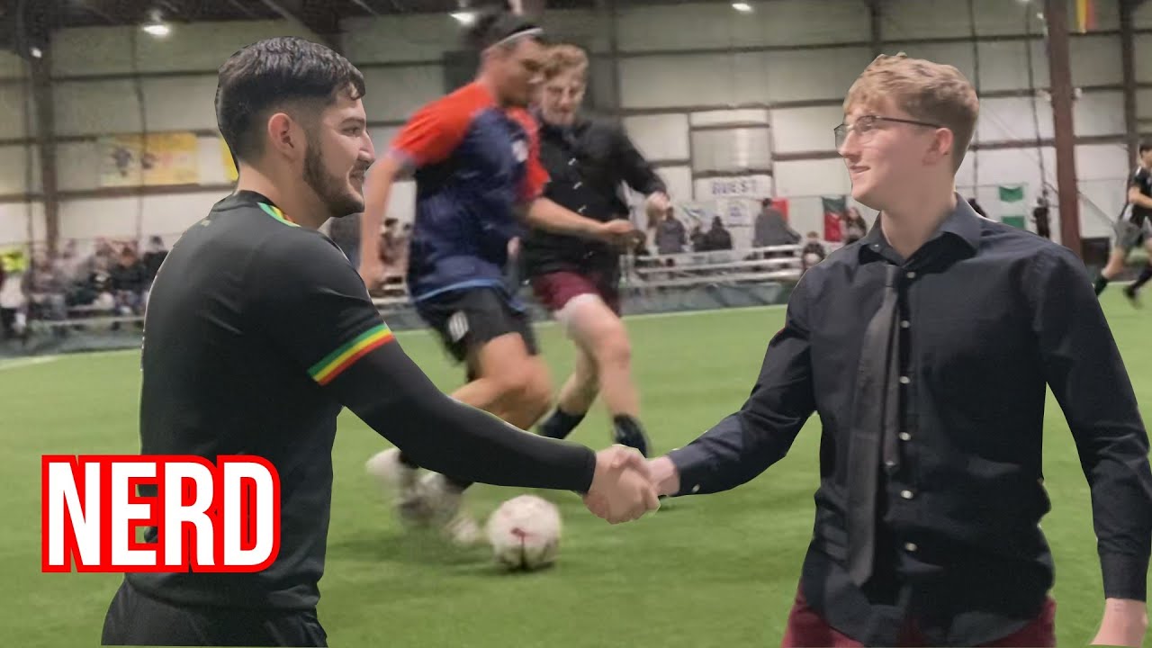 NERD PLAYS SOCCER IN THE HOOD - YouTube