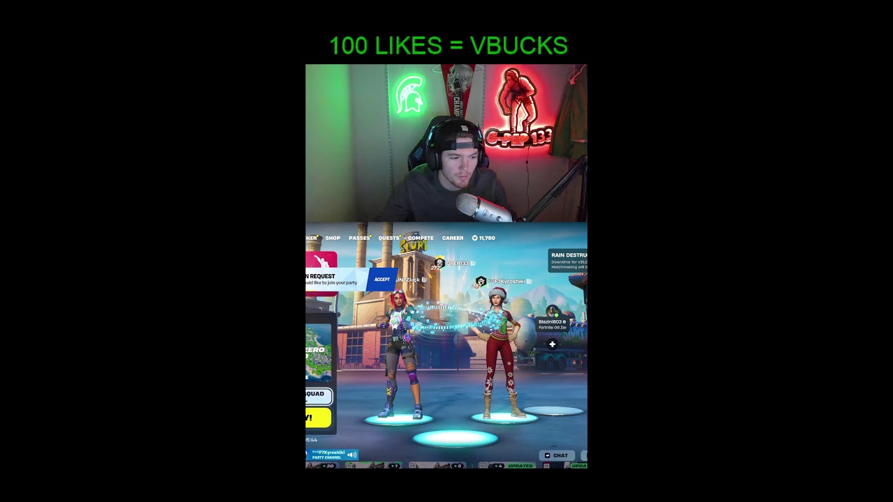 👑1000 VBUCK GIVEAWAY👑 - YouTube