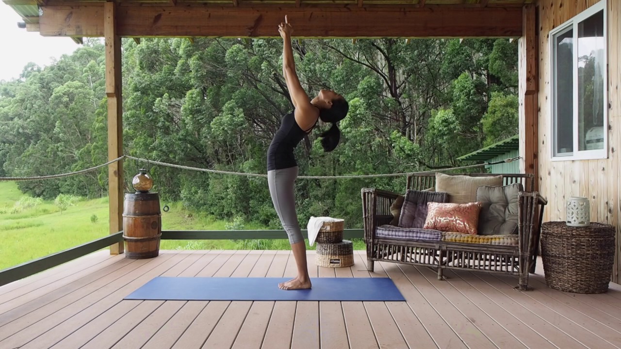 Standing Backbend - YouTube