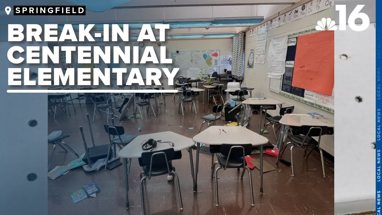 Weekend Break-in at Centennial Elementary School in Springfield - YouTube