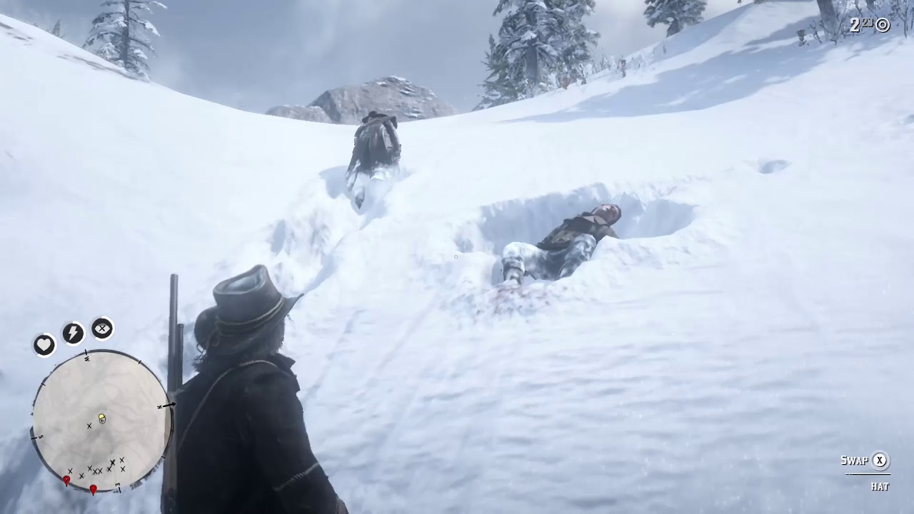 RDR2 World Snow Deformation - YouTube