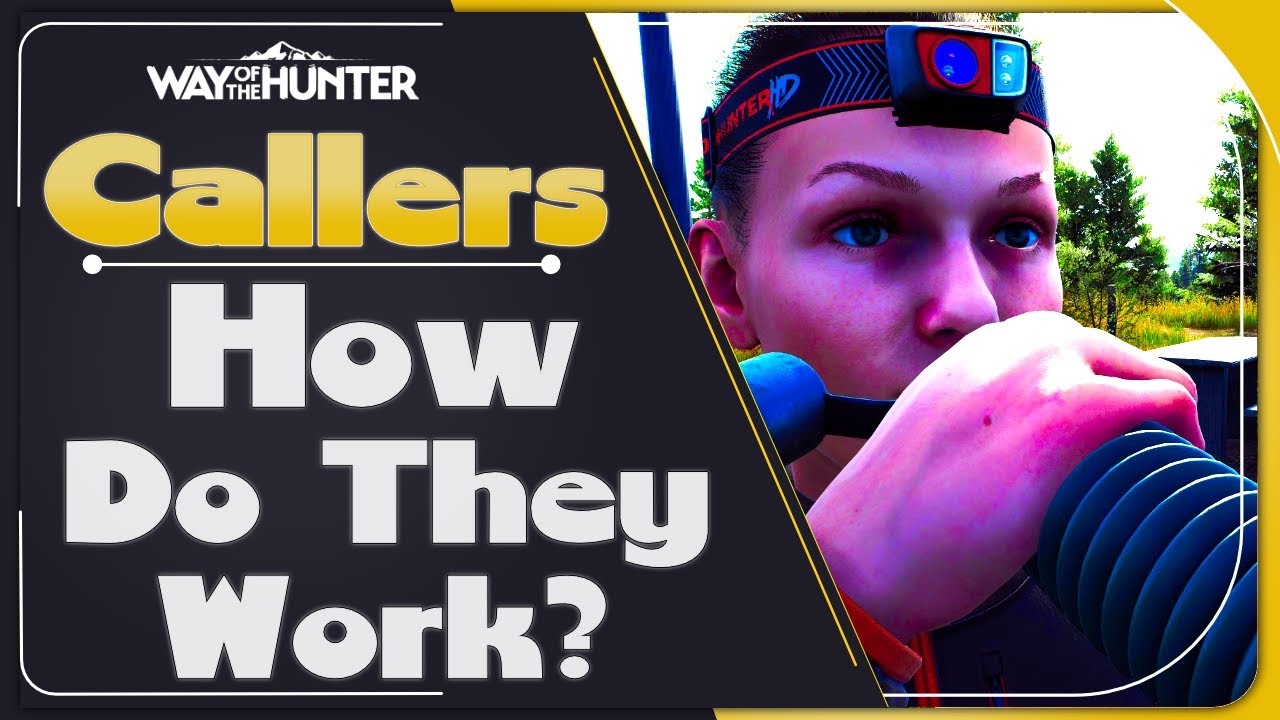 WAY OF THE HUNTER - HOW TO USE CALLERS - YouTube