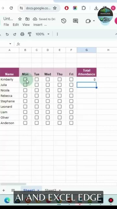 How to Create Checkbox in Excel under 60 sec 😮😮 Create Check Boxes in ...