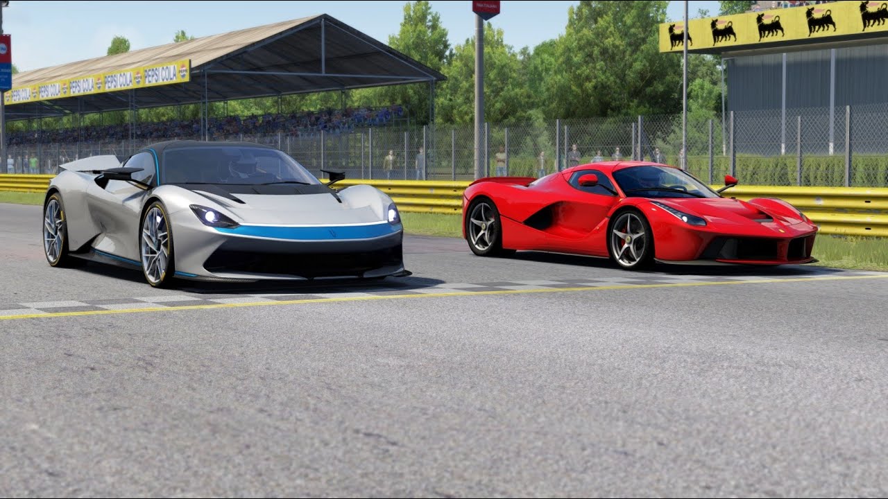 Pininfarina Battista 2020 vs Ferrari LaFerrari 2015 at Monza Full ...