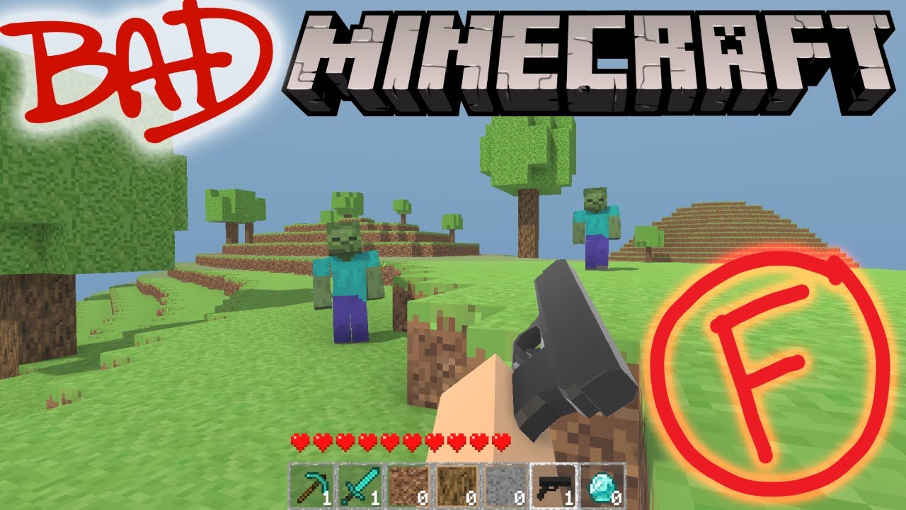 Bad Minecraft is BAD - YouTube