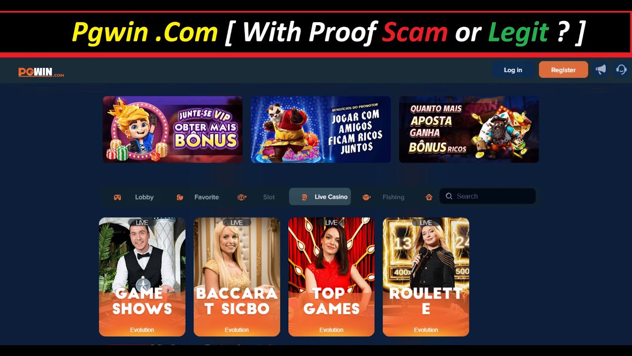 Pgwin .Com [ With Proof Scam or Legit ? ] Pgwin ! Pgwin Com Reviews ...