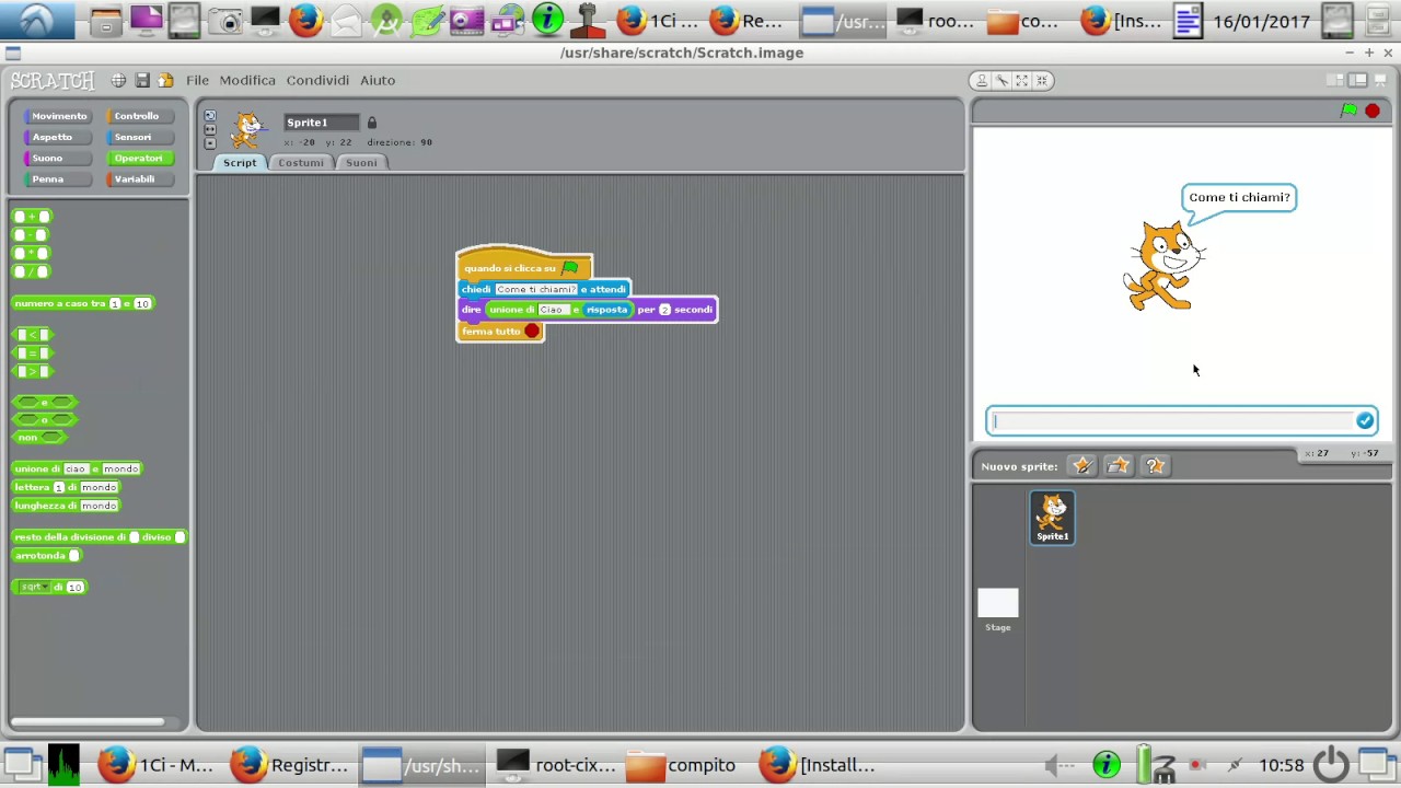 Scratch Lezione 1 - YouTube