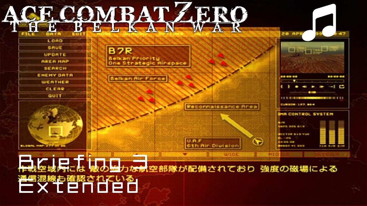 "BRIEFING 3" (Extended) - Ace Combat Zero - YouTube Music