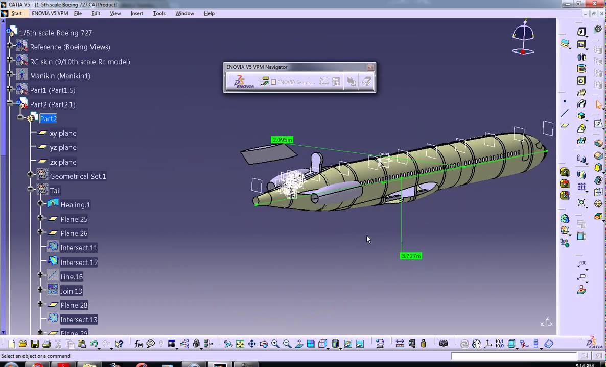 727 Catia Update.avi - YouTube