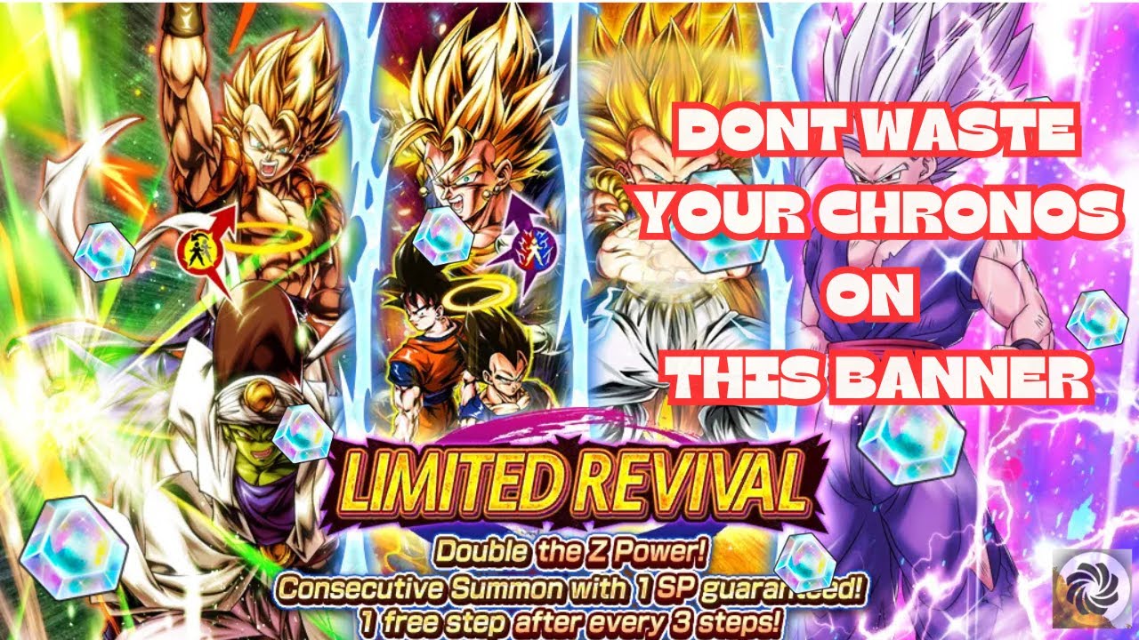 DID THIS BANNER CON ME OUT OF CHRONOS! // DRAGON BALL LEGENDS - YouTube