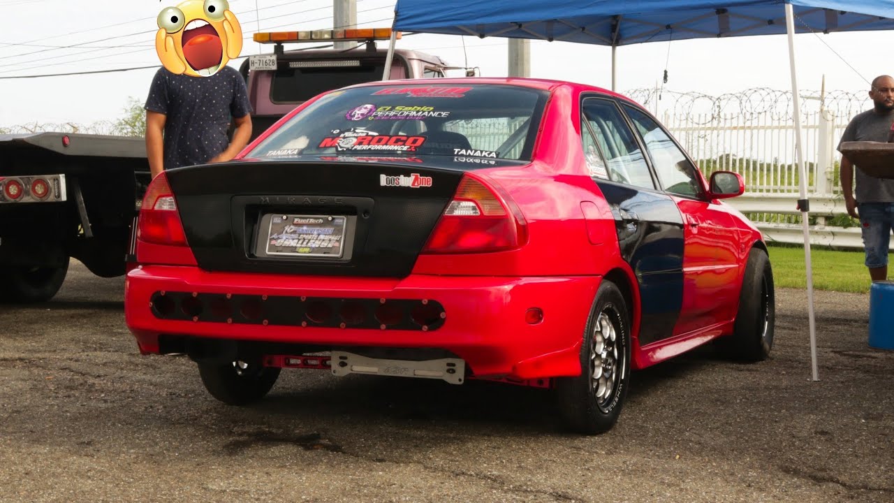 Mitsubishi Mirage turbo 4doors 1.8 singlecam. - YouTube
