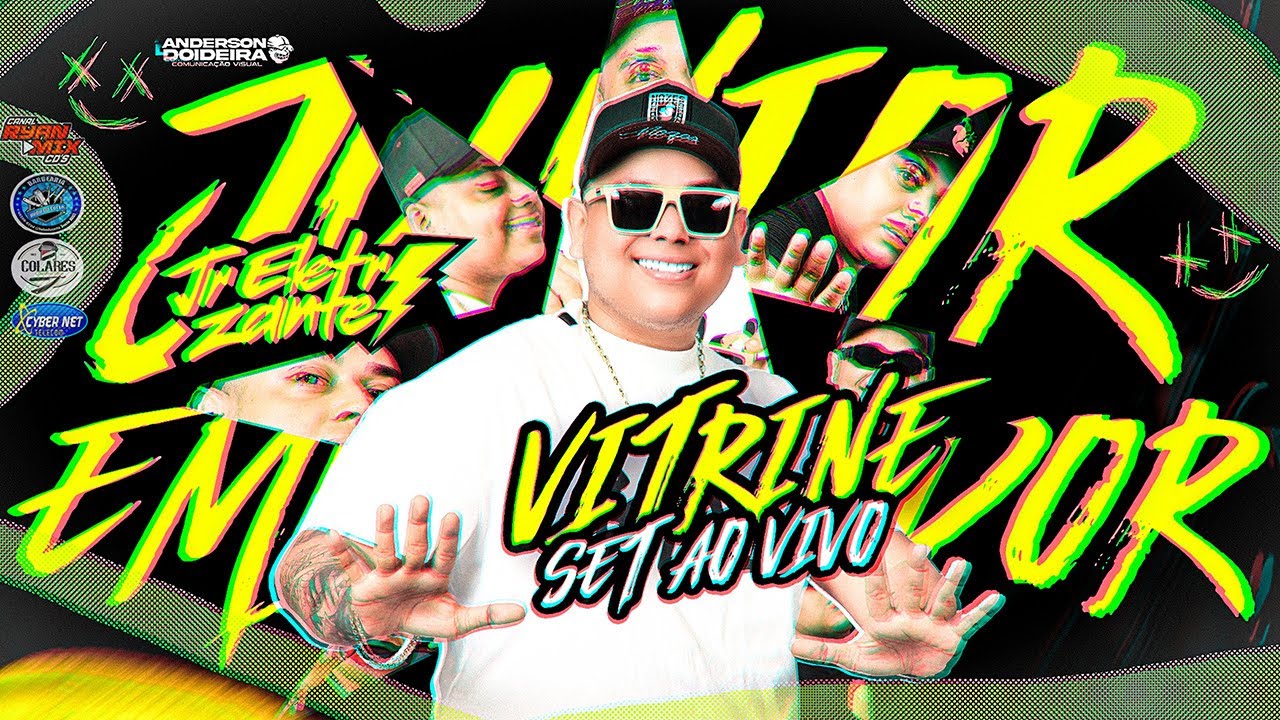 CD AO VIVO DJ JR ELETRIZANTE NO VITRINE QUINTA ELETRIZANTE - SHOW DO EMBAIXADOR 04-07-2024 - YouTube