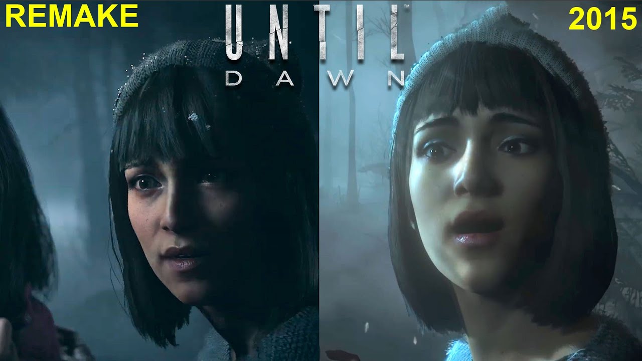Until Dawn 2015 Vs 2024 || Remake Vs Original Graphic Comparison - YouTube