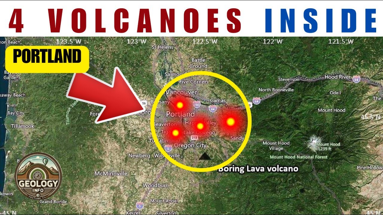 Portland Was Built on Four Forgotten Volcanoes - YouTube