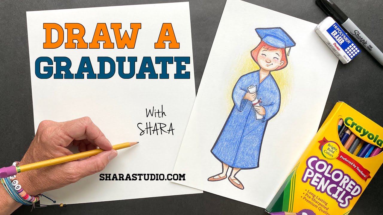 Draw a GRADUATE - YouTube