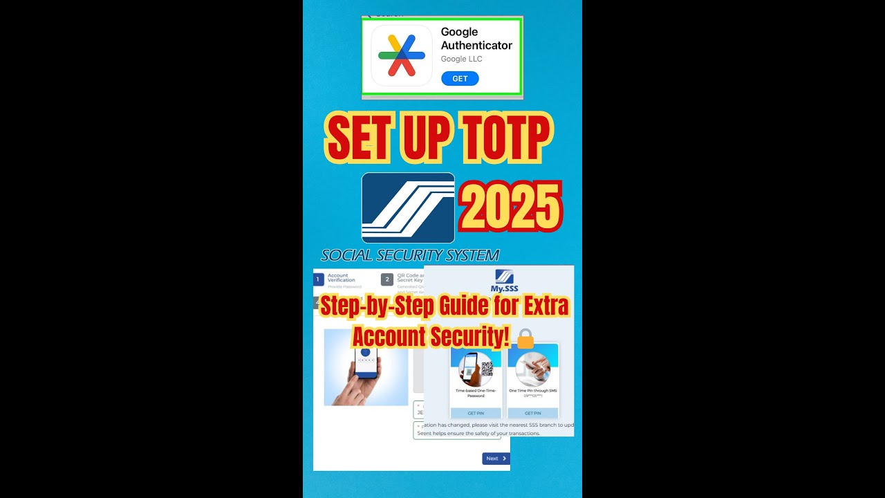 Paano Mag-Set Up ng TOTP sa SSS Account (Step-by-Step Guide) 2025 - YouTube