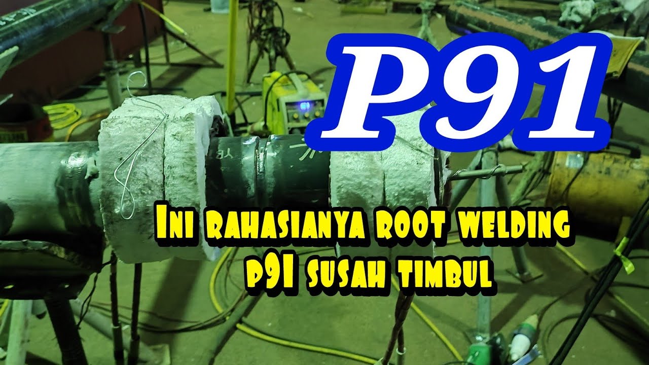 cara welding p91 material Cromoli - YouTube