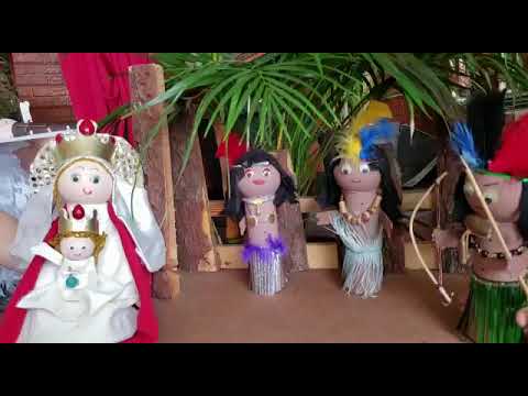 Historia para ninos de la Aparicion de la Virgen de Coromoto al Cacique ...