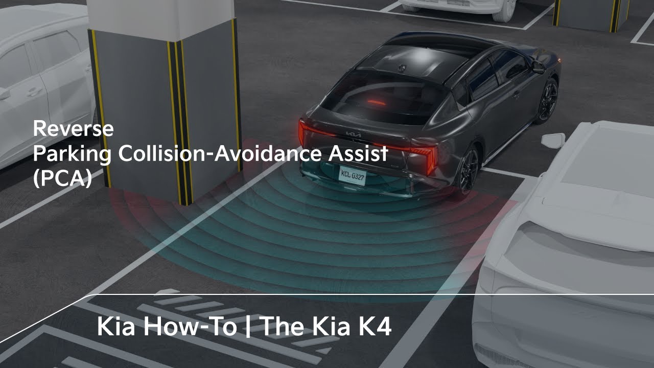 Reverse Parking Collision-Avoidance Assist (PCA) | The Kia K4 - YouTube