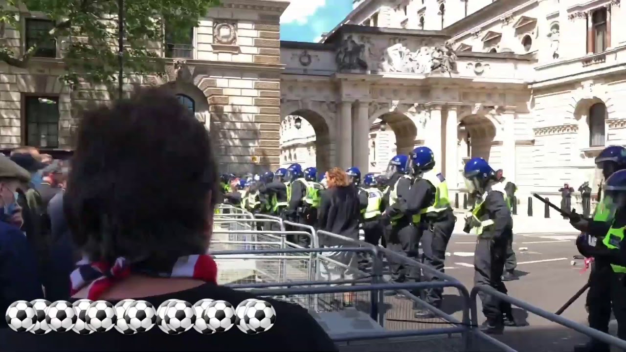 England Protest London - Football Ultras Hooligans and A.C.A.B - YouTube