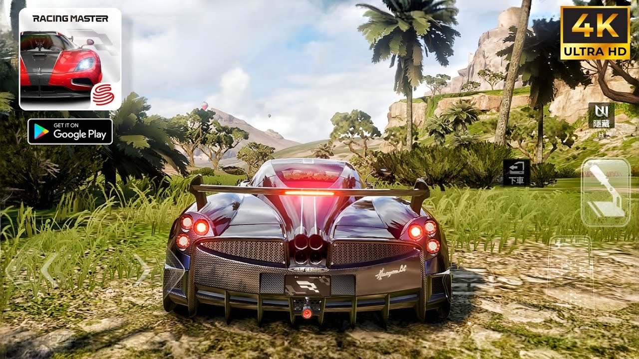 Racing Master Gameplay 4k Max Graphics Pegani Huayra BC17🔥 - YouTube