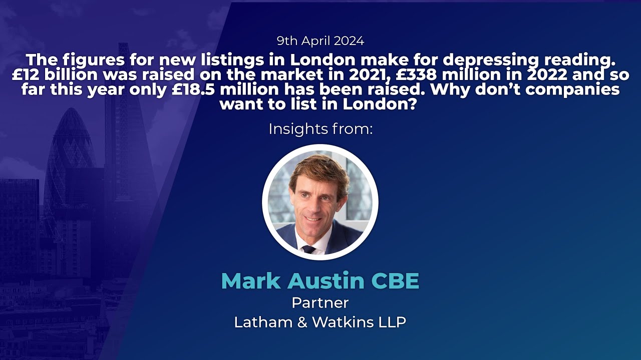 Mark Austin CBE Interview - City Week 2024: Capital Markets - YouTube