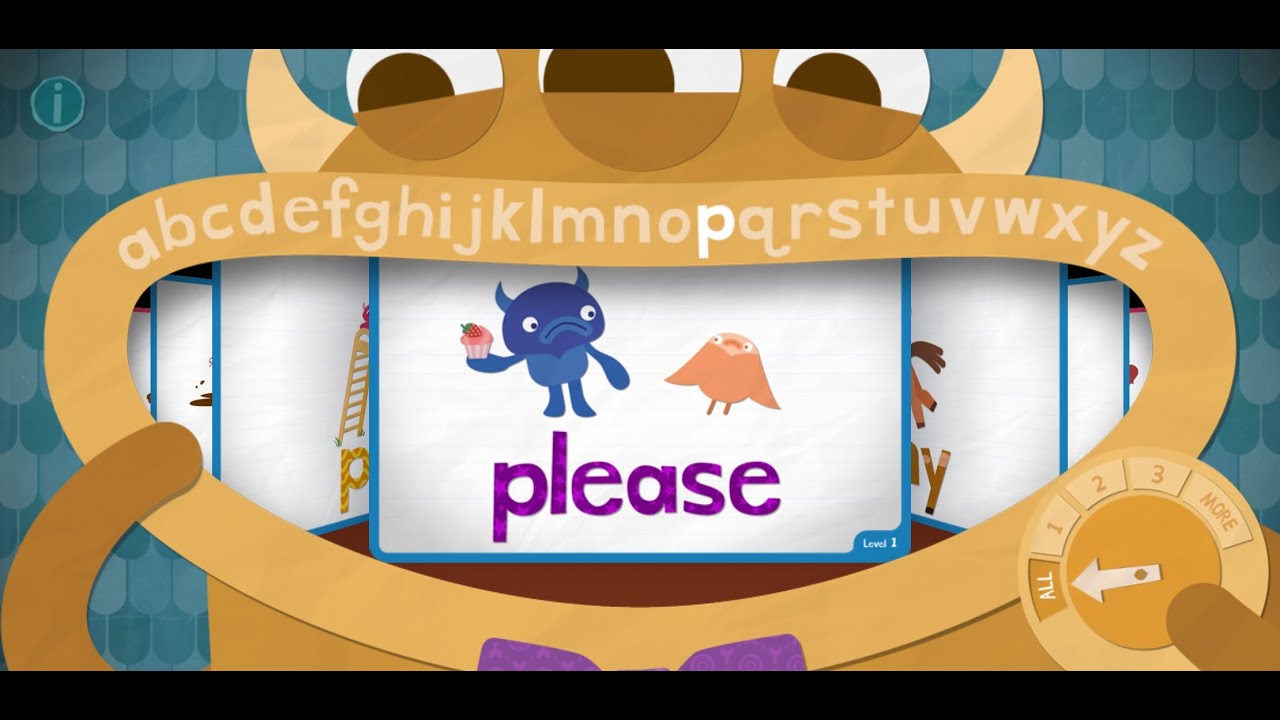 Letter P - PLEASE | Endless Reader | Sight Words | Originator Games ...