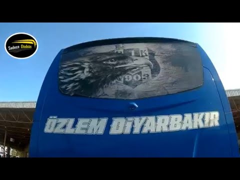 Sanırsın beşiktaşın takım otobüsü | Özlem Diyarbakır Travego 2016 (maviş) inceleme