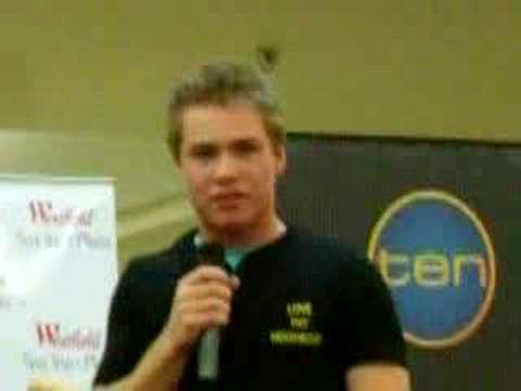 Neighbours stars ringo (sam clack) and fraser (ben lawson) - YouTube