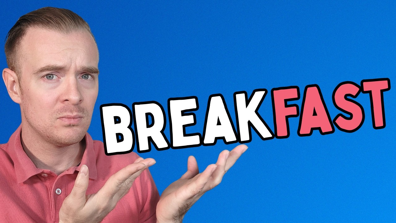 Why is it called BREAKFAST? (And what is FASTING?) - YouTube