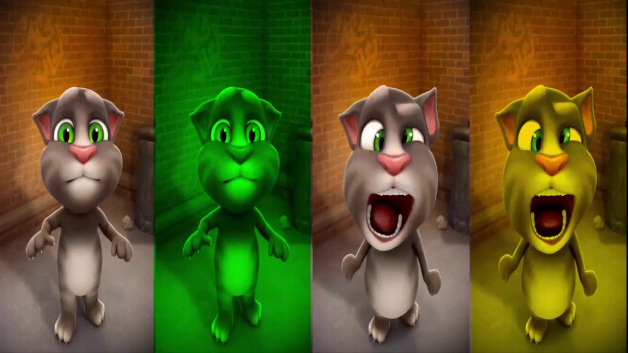 Talking Tom Funny Fail Colors Ep.2 - YouTube