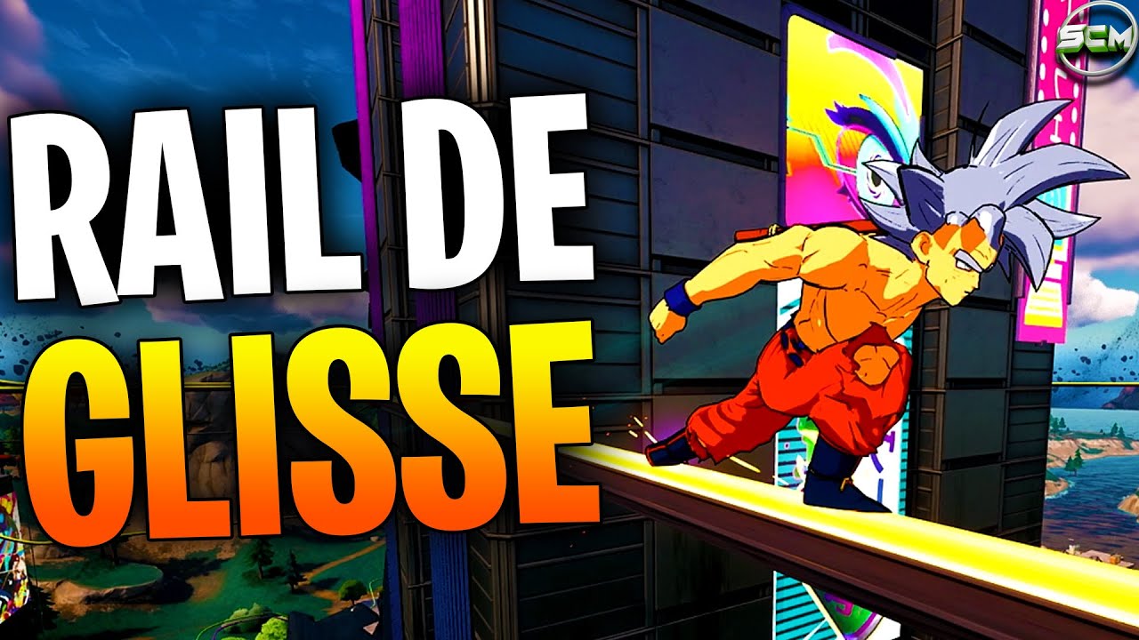 Atterrir sur un Rail de Glisse Après avoir Sauté du Bus Fortnite ...