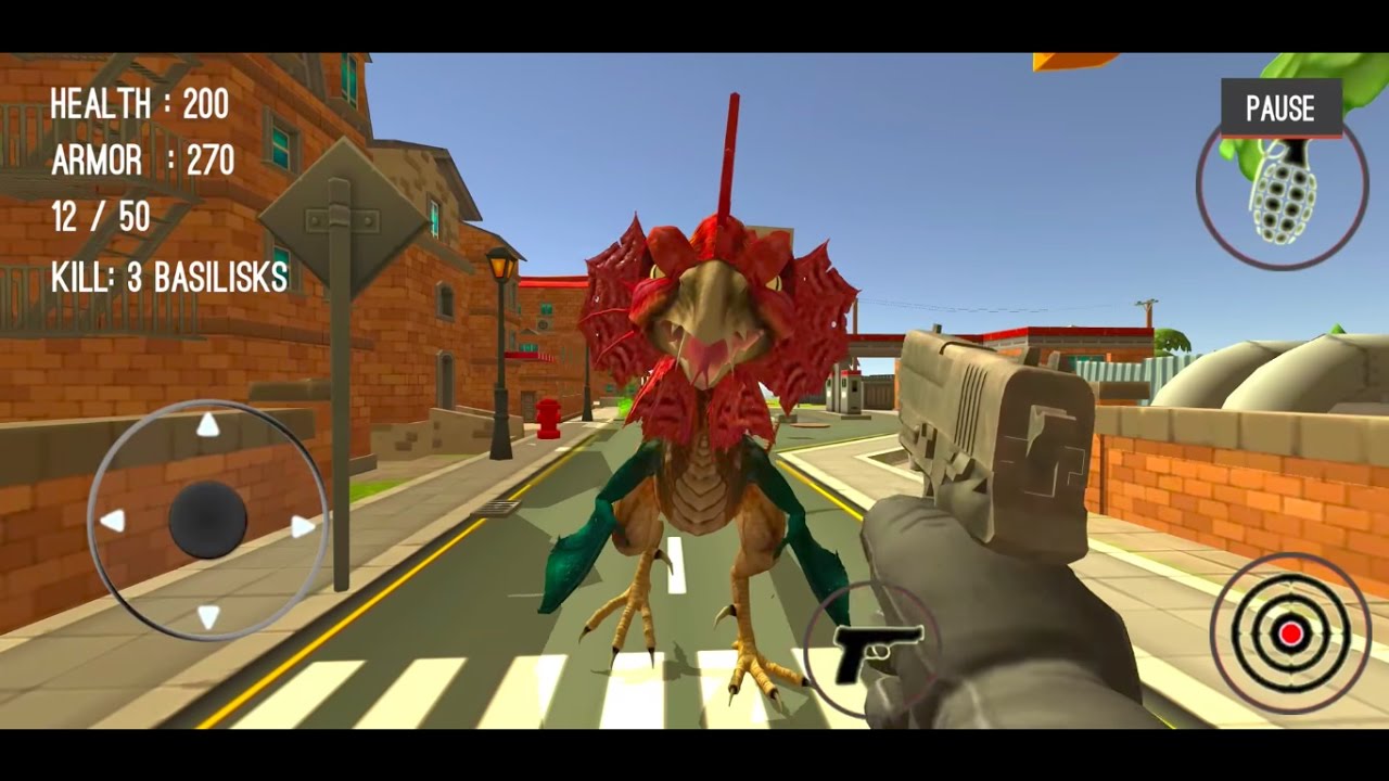 Monster Hunting City Shooting Android/iOS Gameplay - YouTube