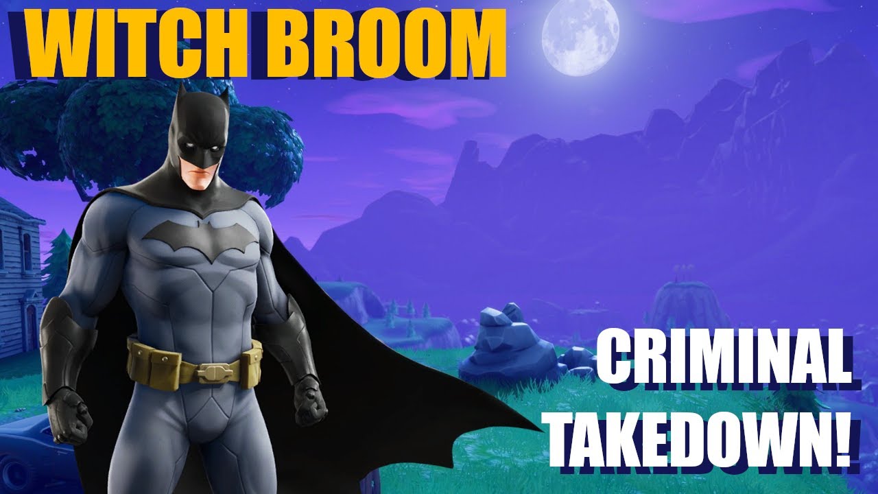 Batman Snags Witch Broom for EPIC Fortnitemares Criminal Takedown ...